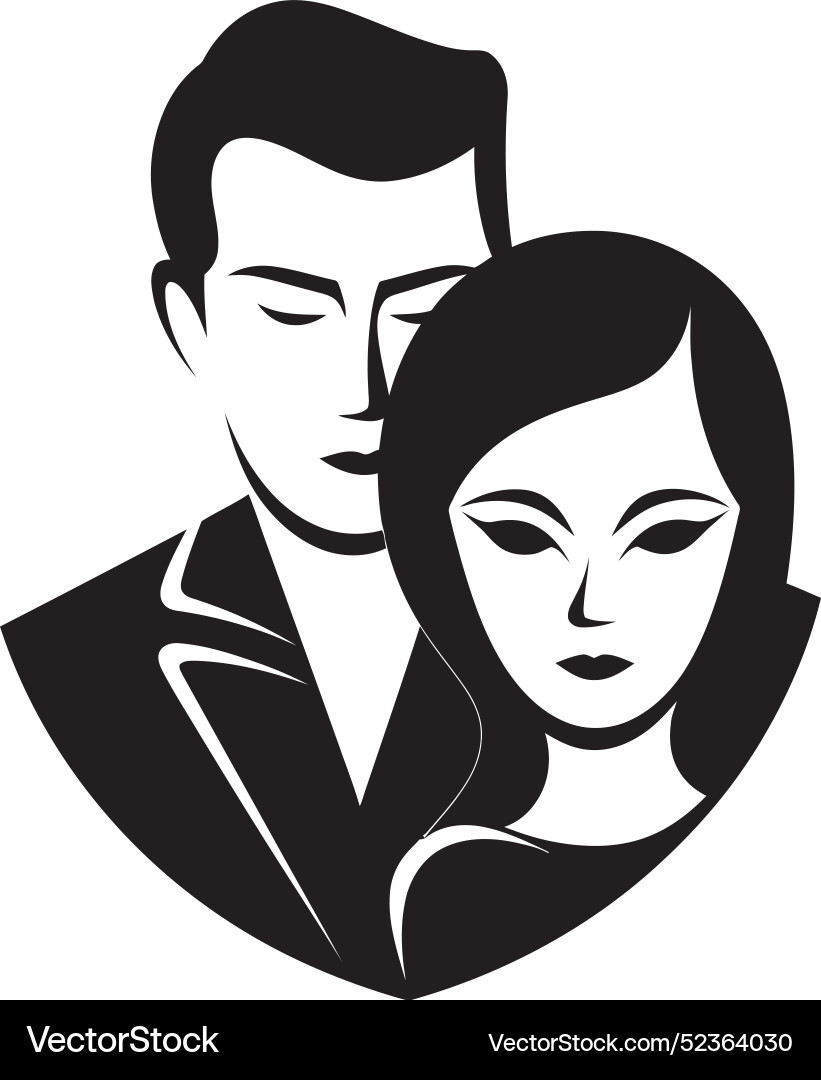 Whimsical portraits crafting duo scenesvisual Vector Image