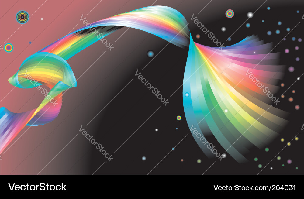 Rainbow background Royalty Free Vector Image - VectorStock