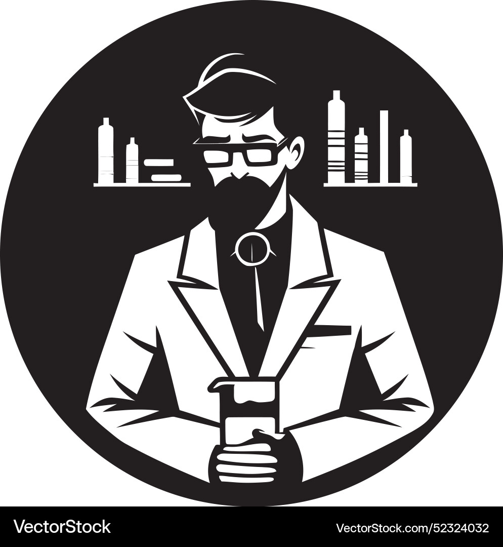 Pharmacy technician training and developmentthe Vector Image