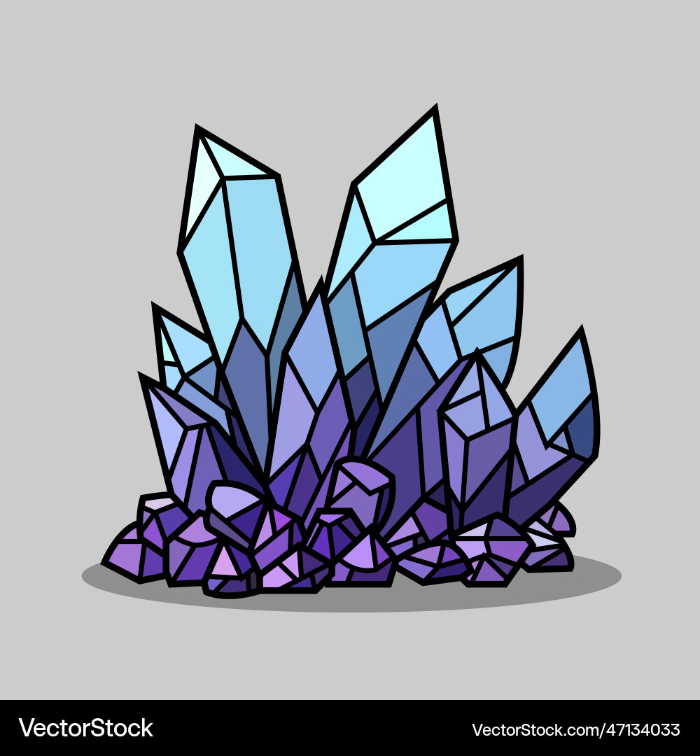 Beautiful gem game Royalty Free Vector Image - VectorStock