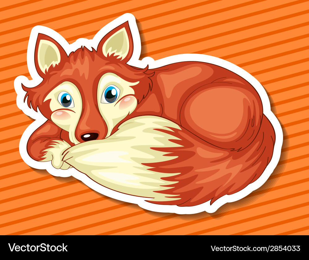 Fox Royalty Free Vector Image - VectorStock