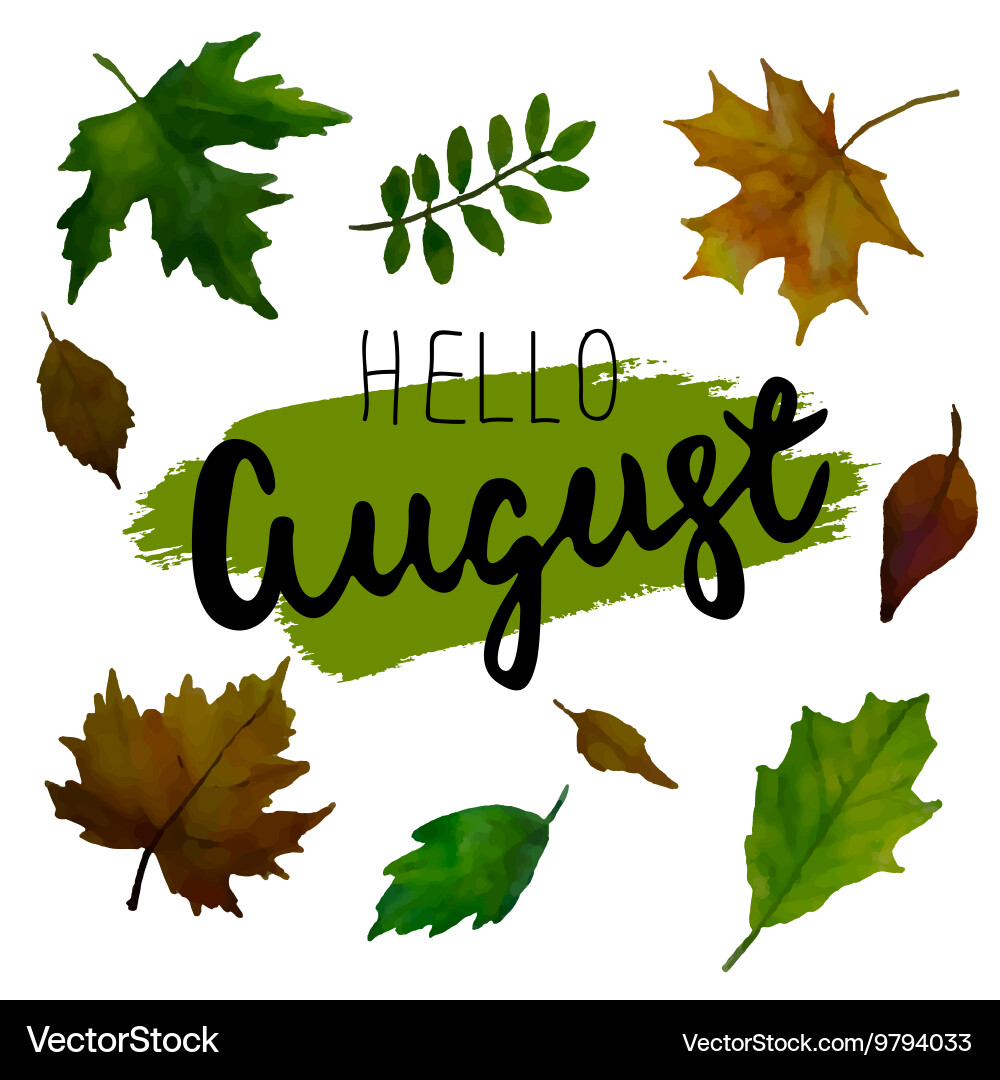 Leaves5 Royalty Free Vector Image - VectorStock