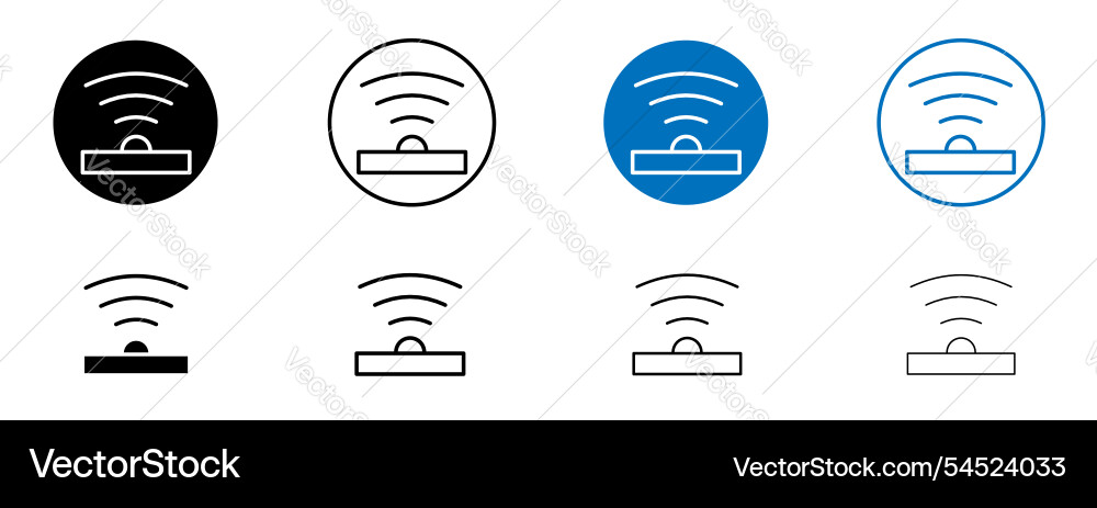 Sensor icon Royalty Free Vector Image - VectorStock