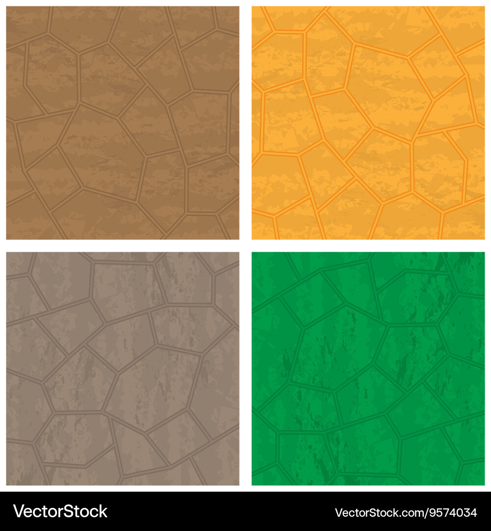 Stone textures set Royalty Free Vector Image - VectorStock