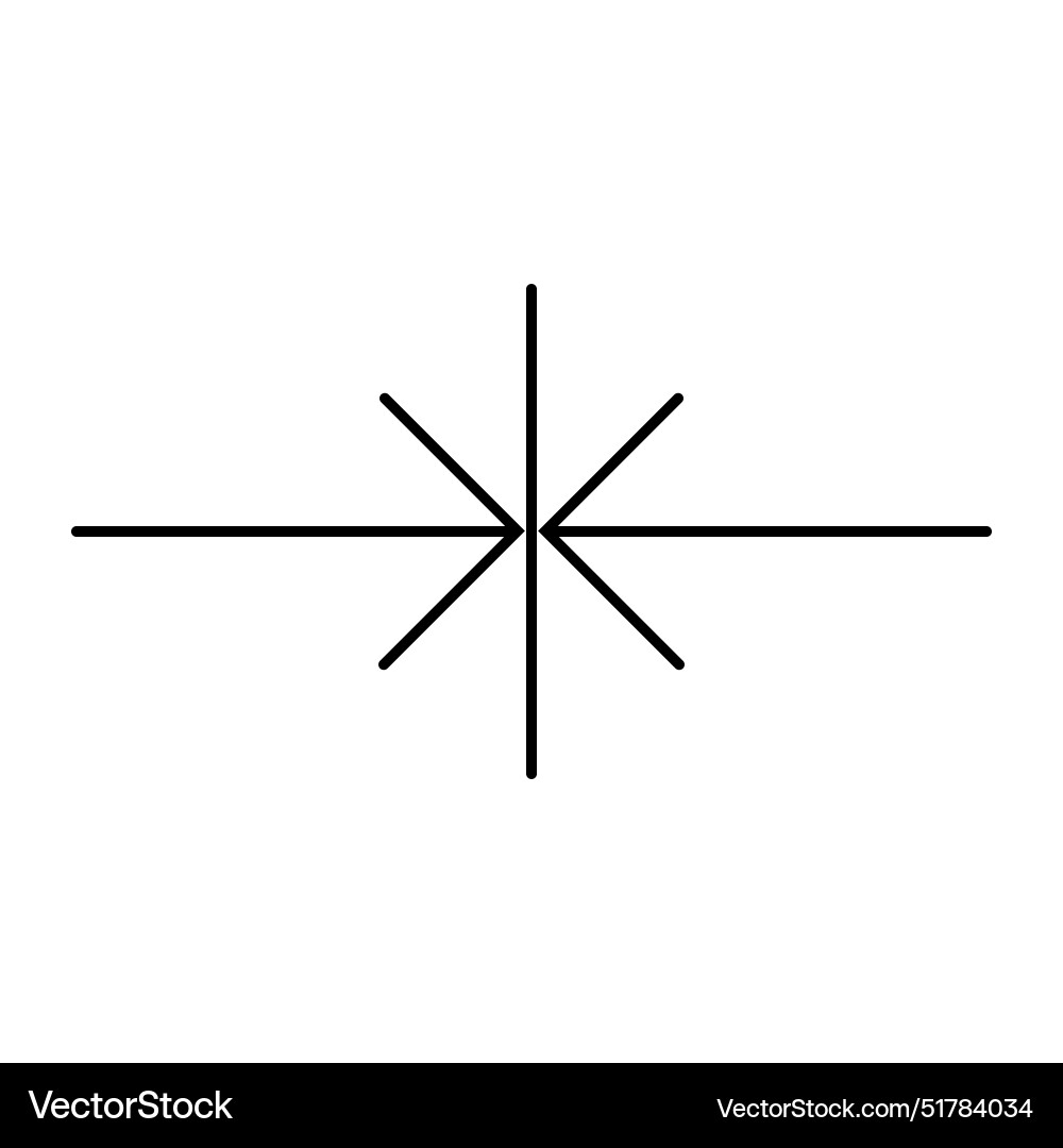 Thickness icon measuring Royalty Free Vector Image