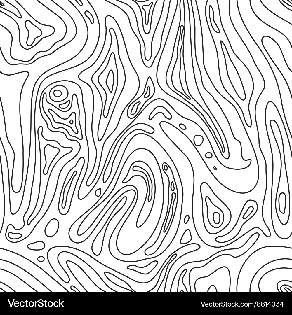 Topographic Abstract Pattern Royalty Free Vector Image