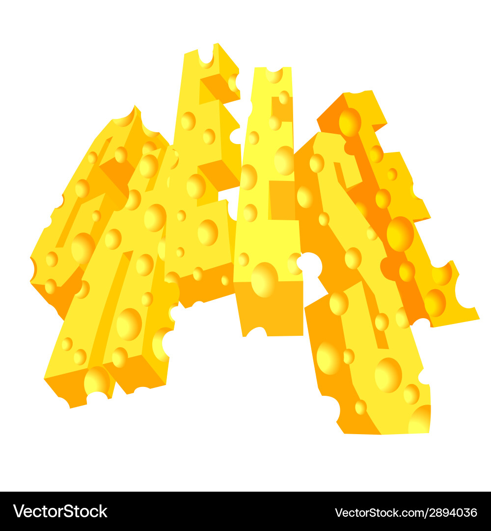 Cheese Royalty Free Vector Image - VectorStock