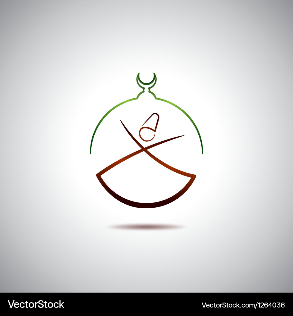 Dervish Sufi Mevlana Vector Images (64)