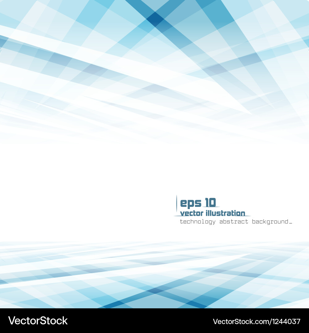 Geometric Blue Abstract Background Royalty Free Vector Image