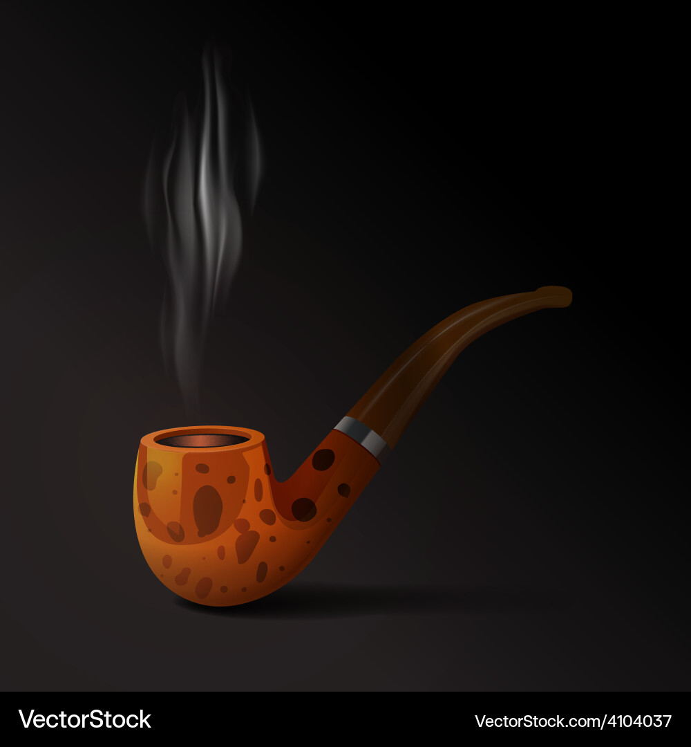 Tobacco Pipe Poster Vector Images (over 540)