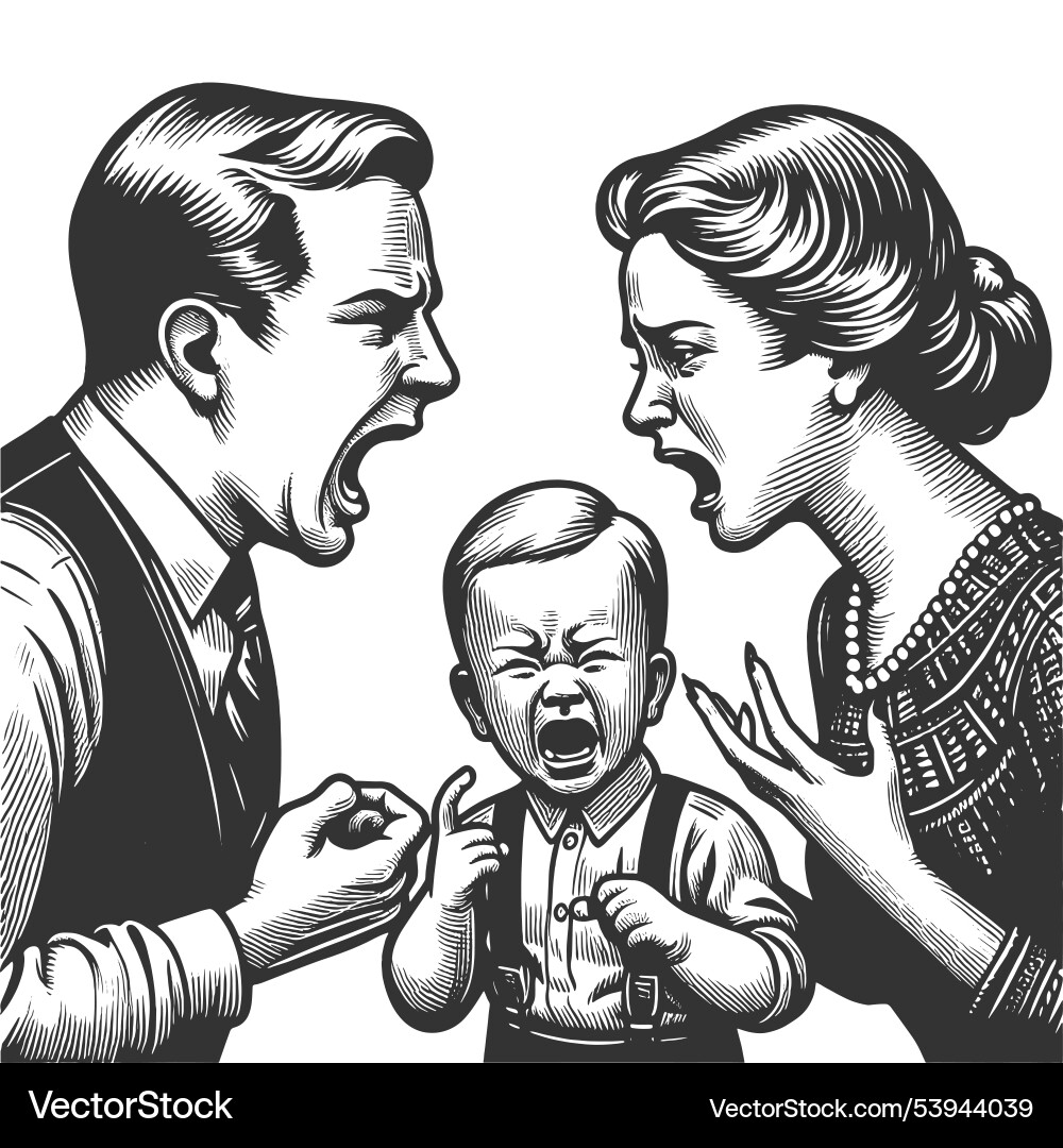 Parents Fighting Vector Images (over 1,100)