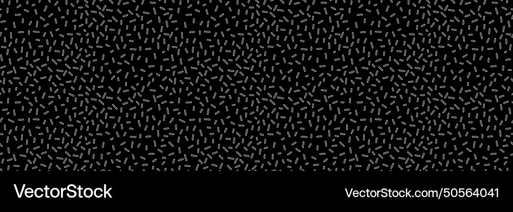 Small dash monochrome seamless pattern scattered Vector Image