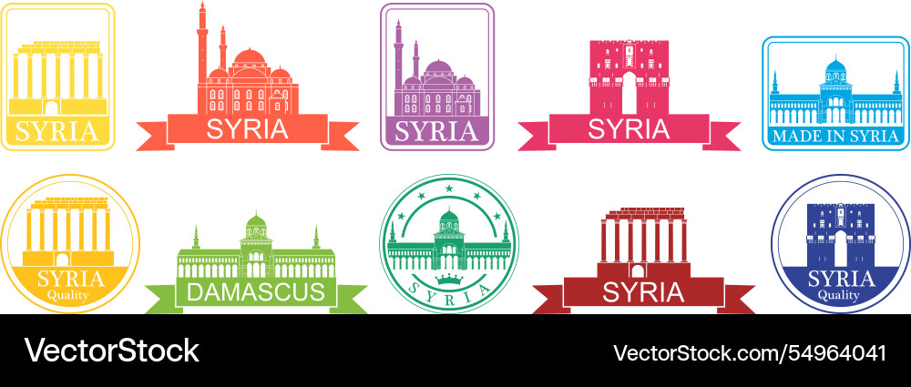 Syria Royalty Free Vector Image - VectorStock