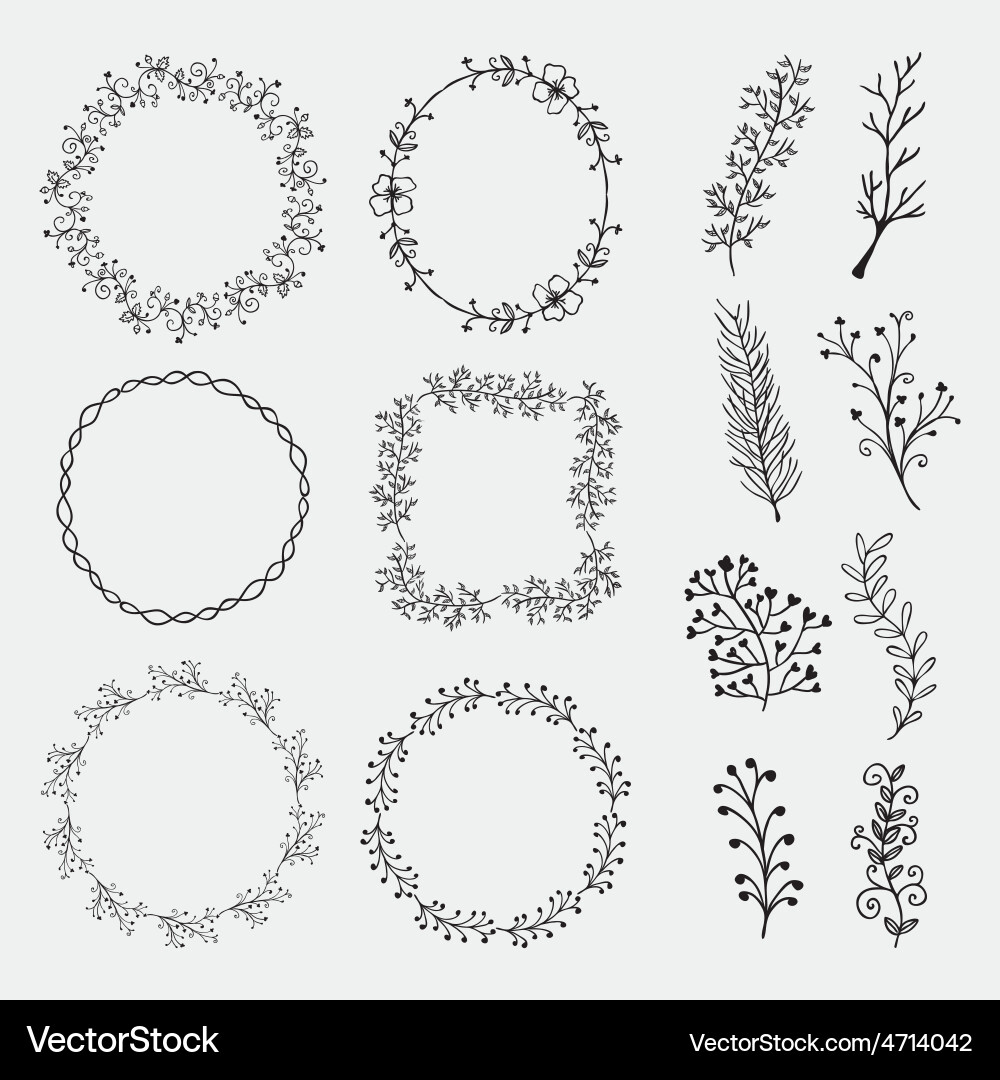 Hand Drawn Borders And Frames