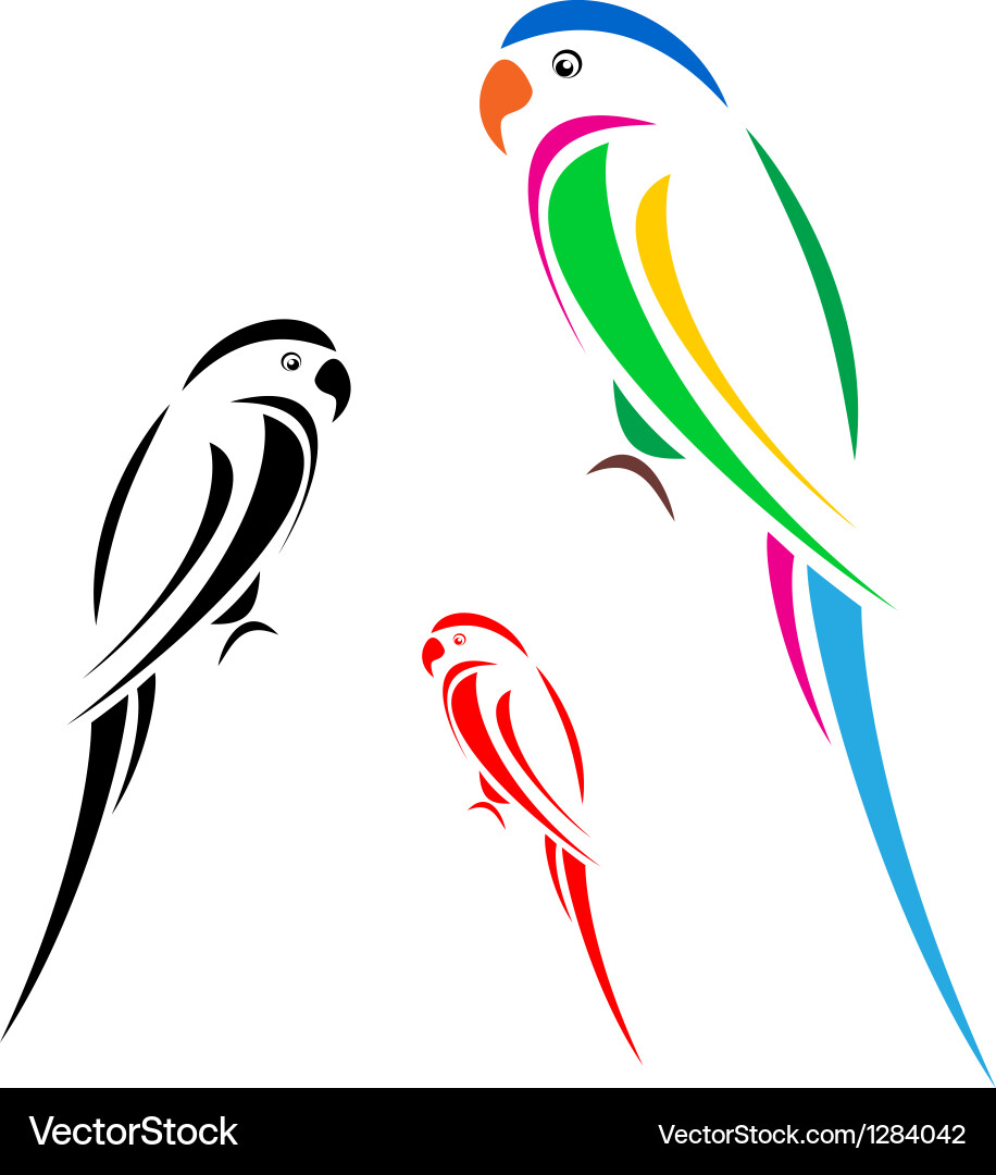 Parrot Royalty Free Vector Image - VectorStock