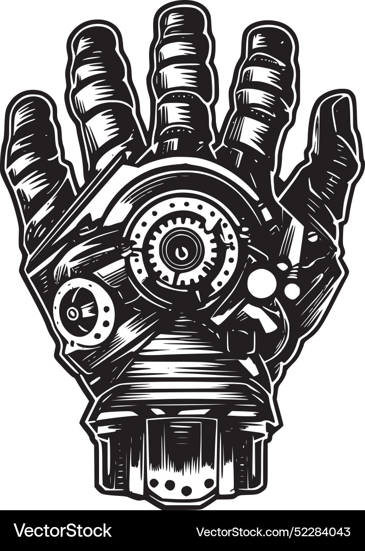 Arm - minimalist and simple silhouette Royalty Free Vector