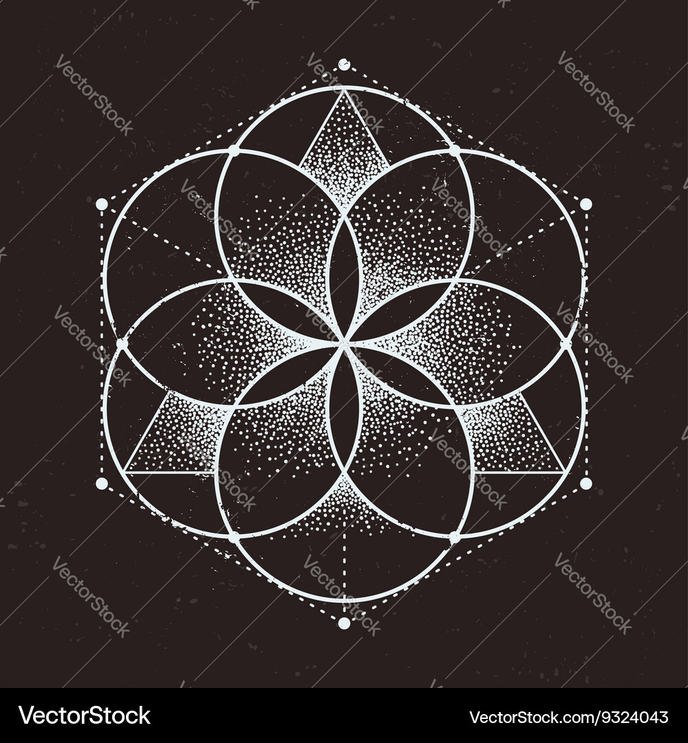 Sacred geometry Royalty Free Vector Image - VectorStock