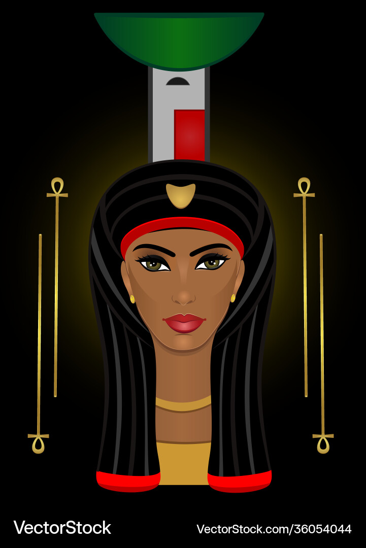 Nephthys Royalty Free Vector Image - VectorStock