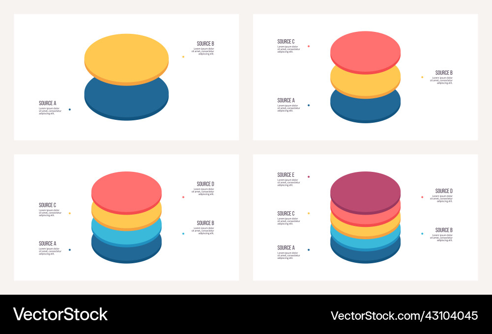 Business Process Flowchart - Schritte Lizenzfreier Vektor