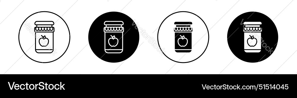 Jam icon Royalty Free Vector Image - VectorStock