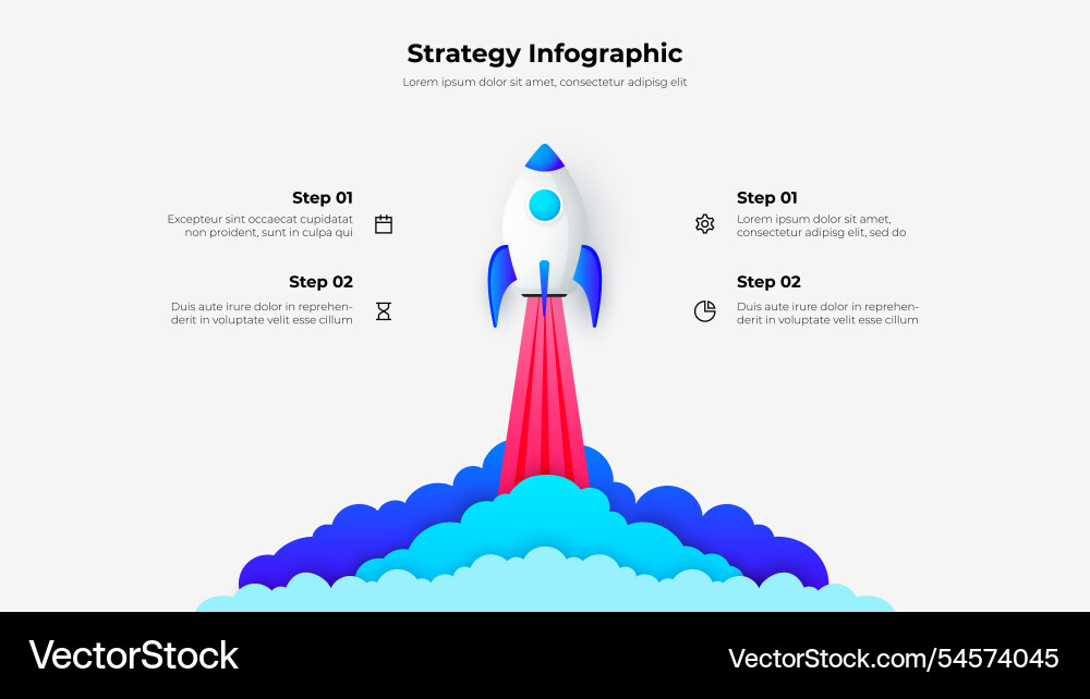 Startup business project strategy planning Vector Image