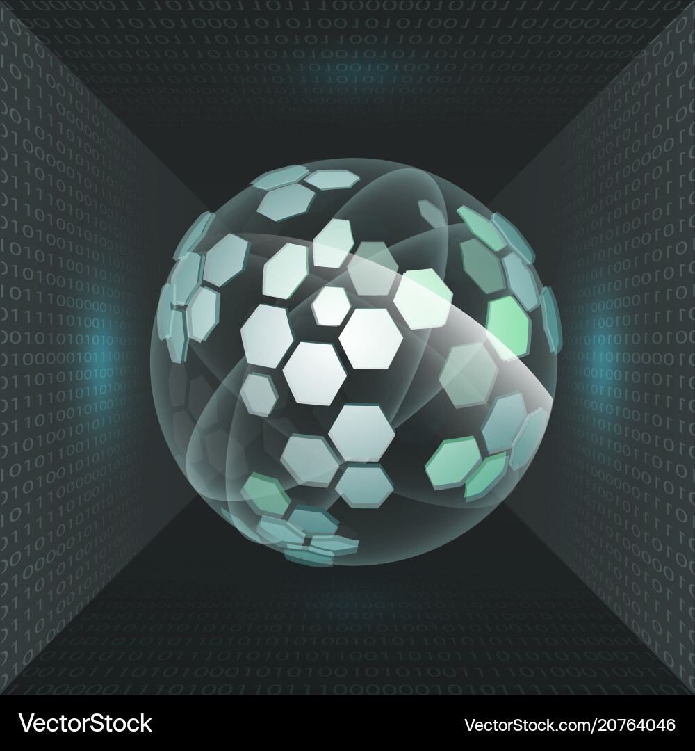 Future interface technology Royalty Free Vector Image