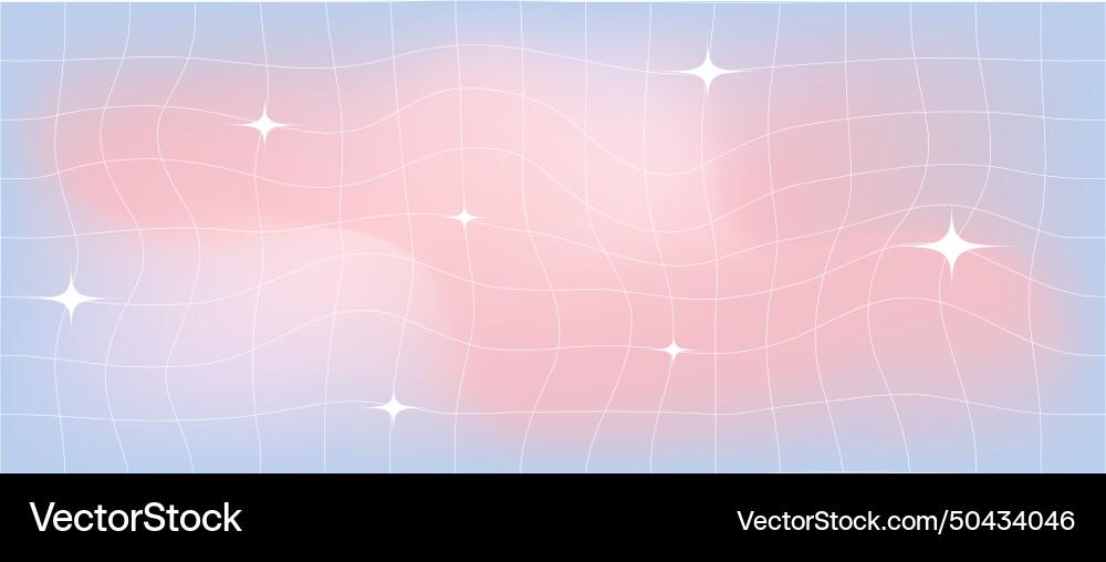 Pink blue gradient blurred checkered background Vector Image