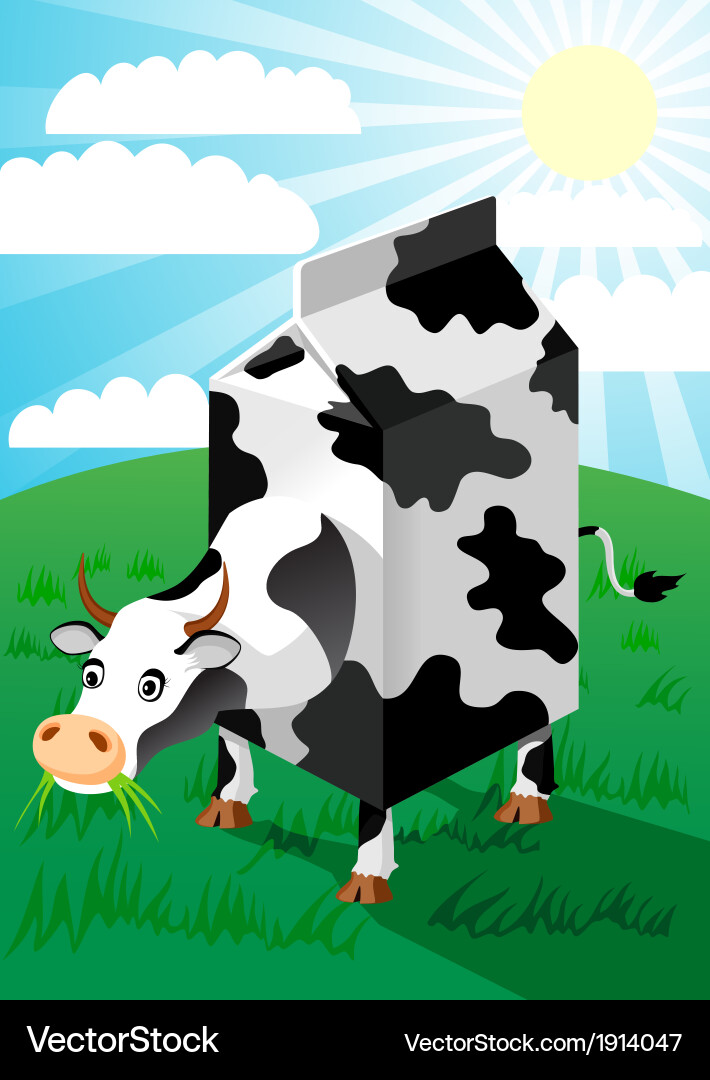Cow Royalty Free Vector Image - VectorStock
