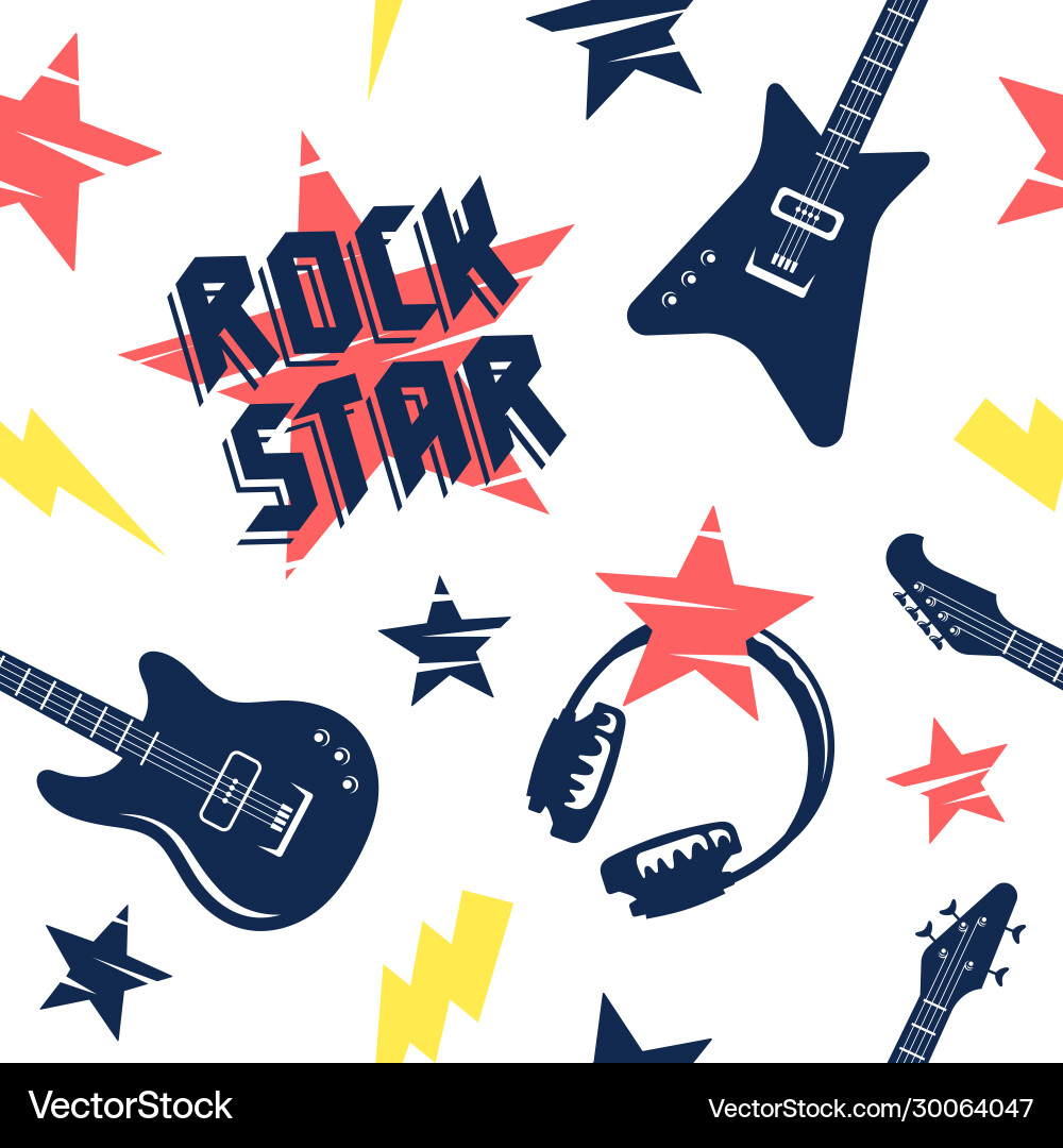 Music pattern 004 Royalty Free Vector Image - VectorStock