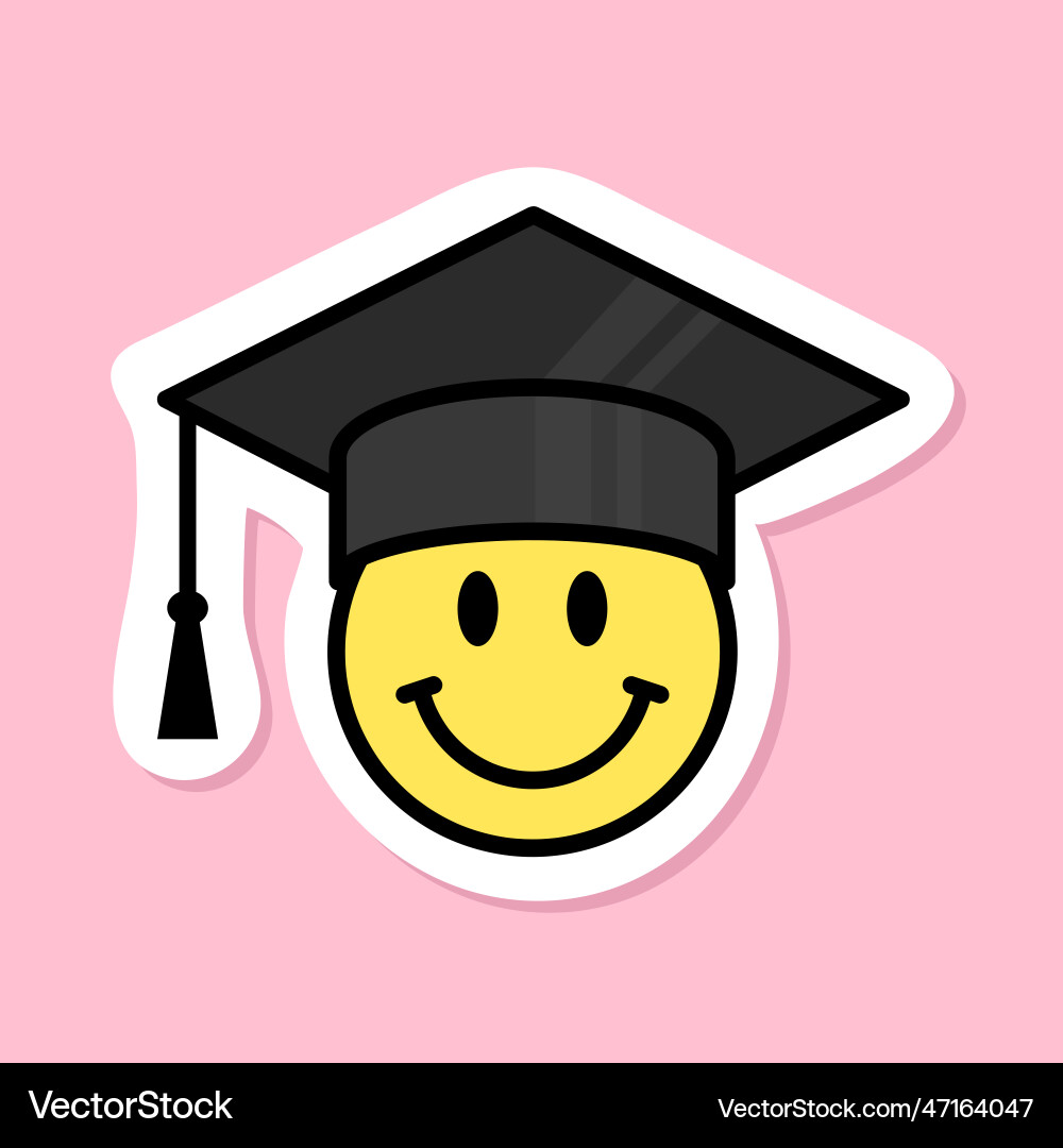 Graduation Cap Stickers
