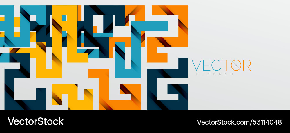 Color bend lines with shadow texture effect Vector Image