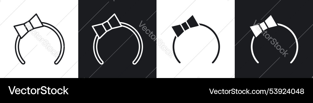 Headband icon Royalty Free Vector Image - VectorStock