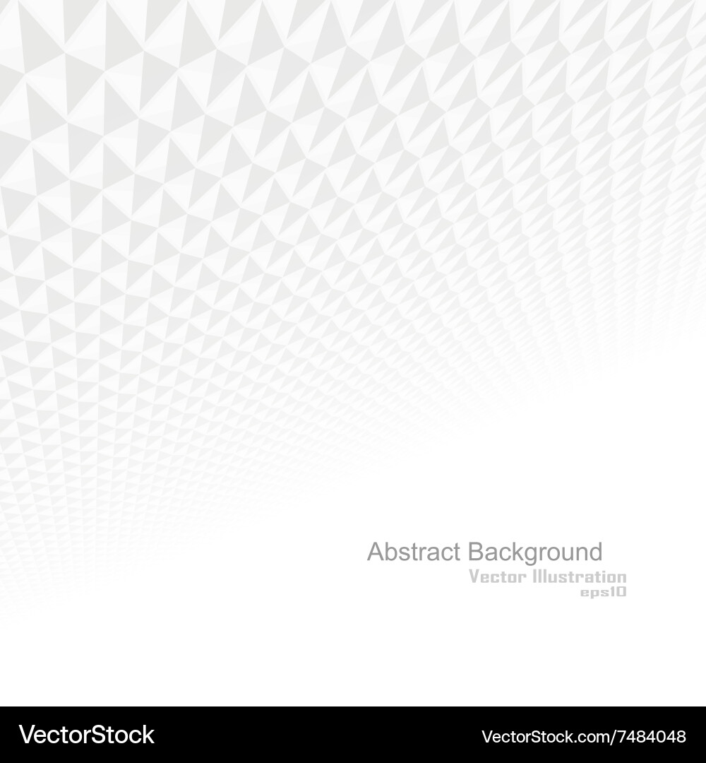 White Geometric Texture Background Royalty Free Vector Image