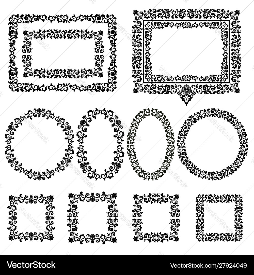 Frames Royalty Free Vector Image - VectorStock