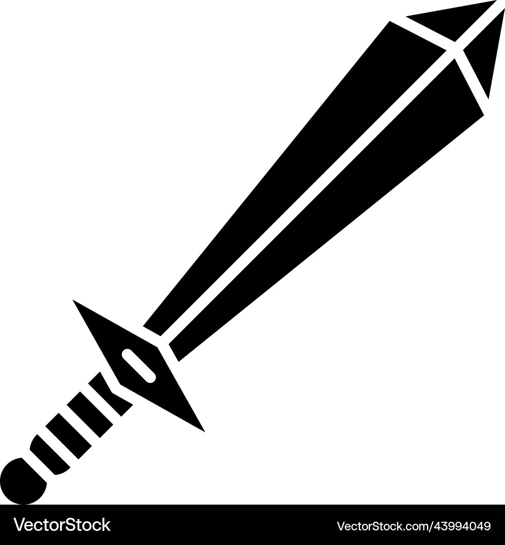 Sword Icon Template Royalty Free Vector Image - VectorStock