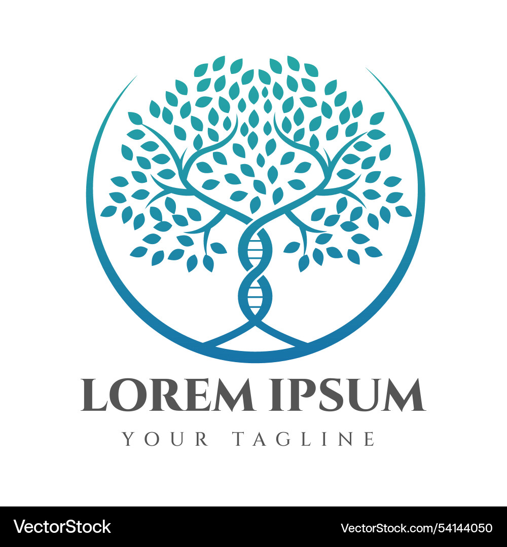 Creative logo that combines tree of life elements – Royalty-Free Vector ...