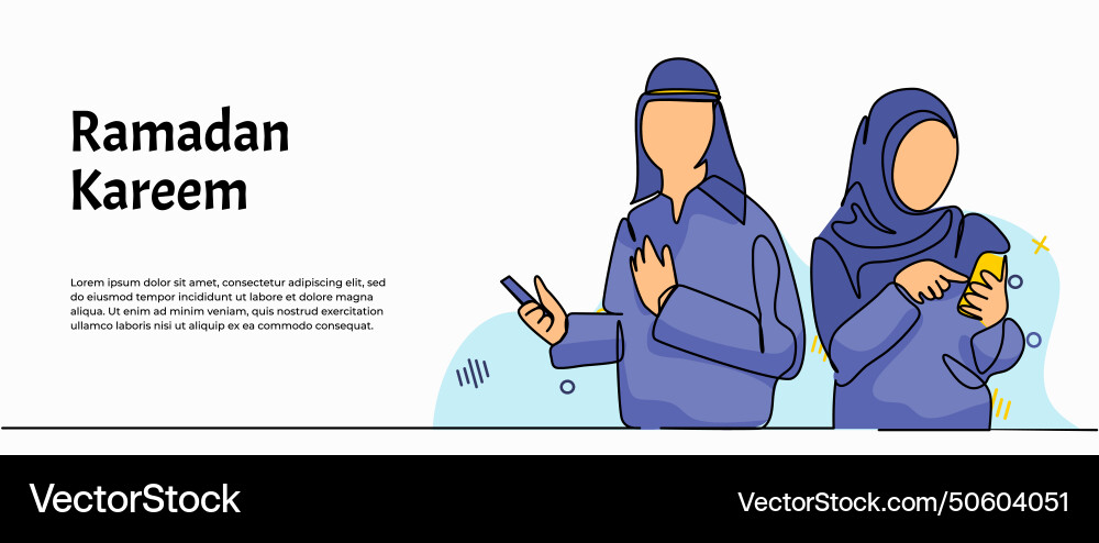 Arab man holding mobile phone Royalty Free Vector Image