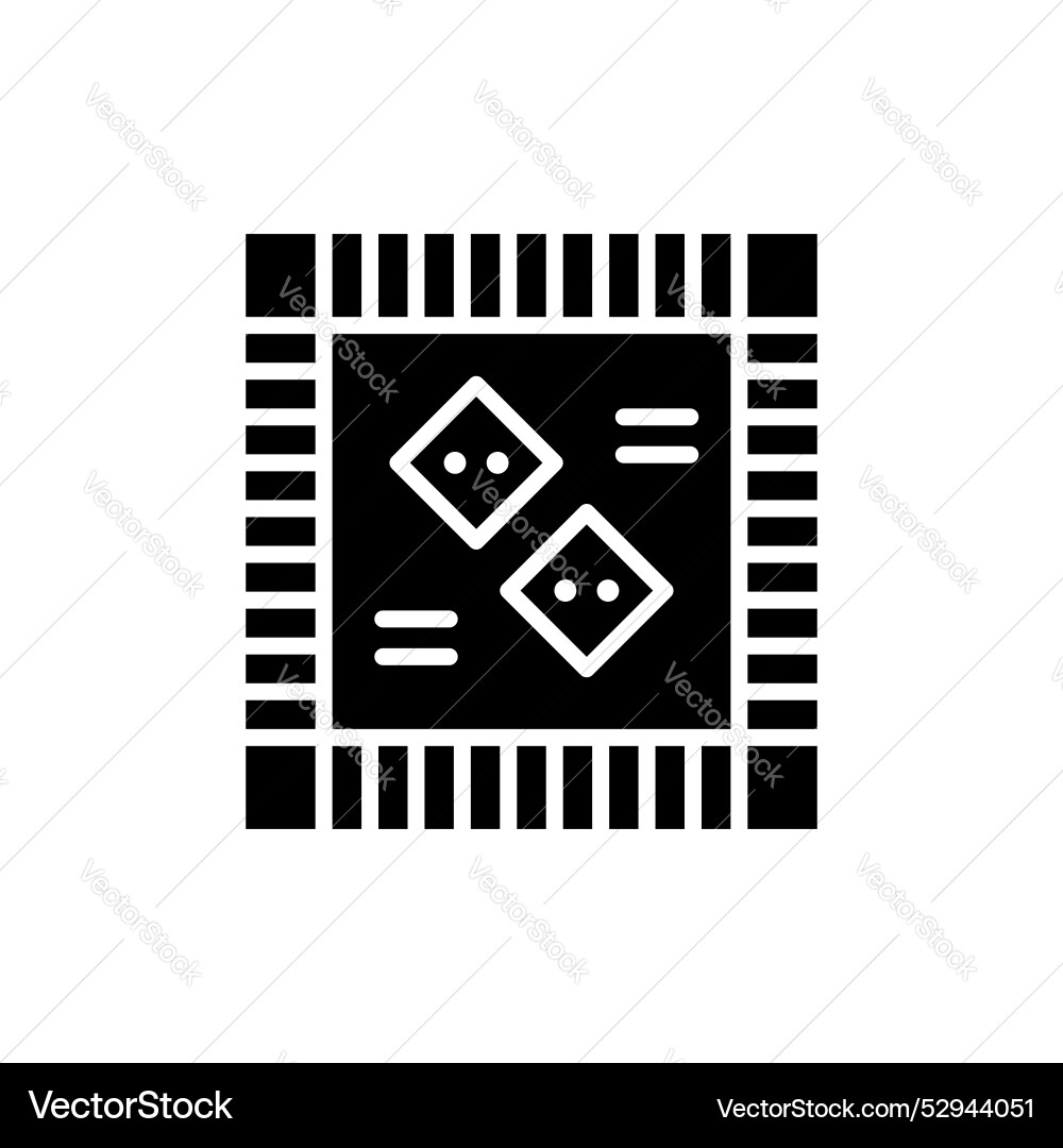 Game board icon set monopoly square Royalty Free Vector