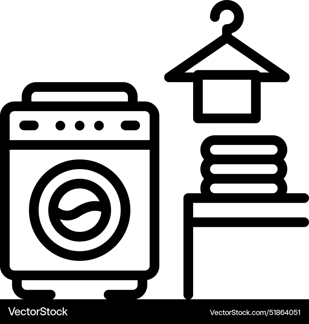 Laundry Royalty Free Vector Image - VectorStock