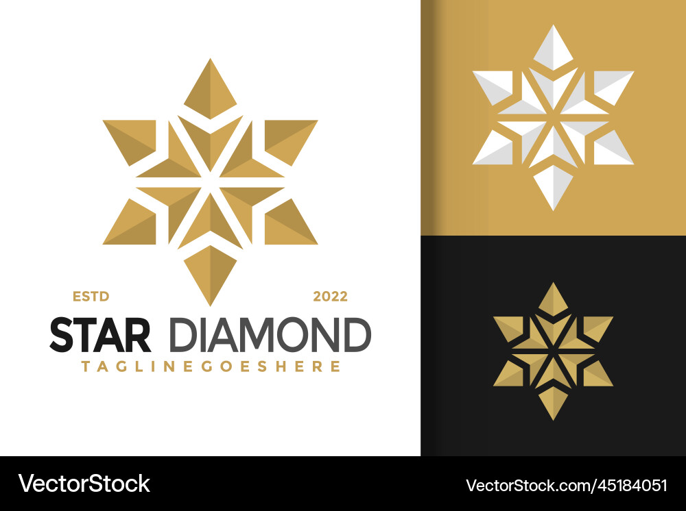 Star Diamond Logo Star Diamond Wings Logo | BrandCrowd Logo Maker