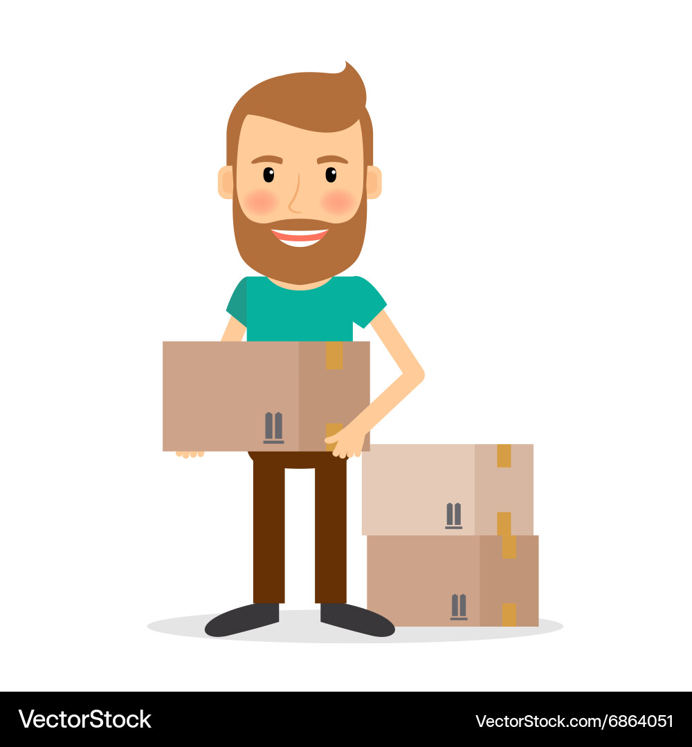 Man Boxes Vector Images (over 89,000)