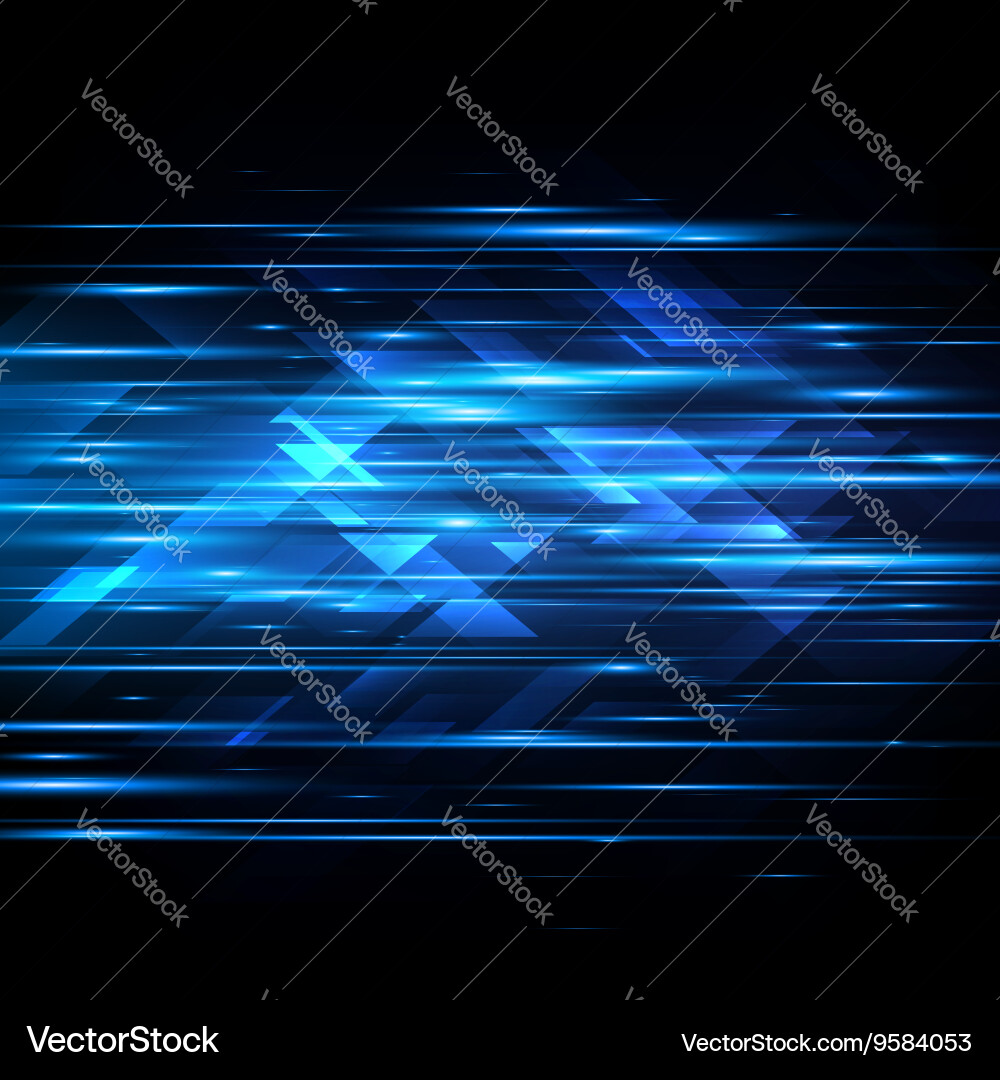 High speed hi-tech abstract technology Royalty Free Vector