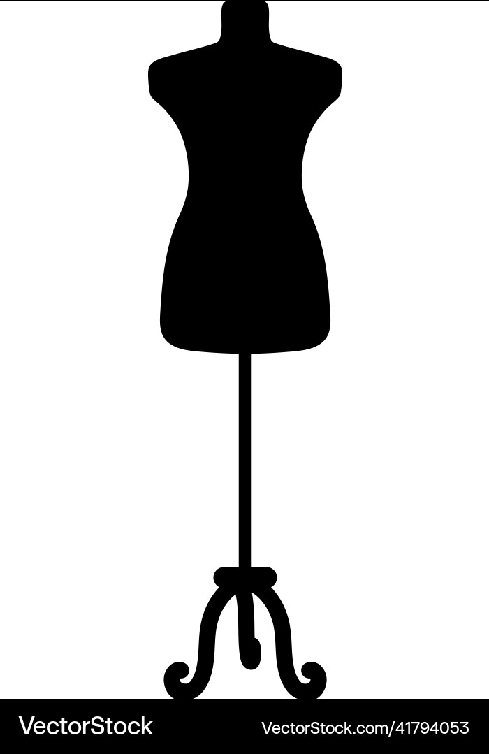 Mannequin icon design template isolated Royalty Free Vector