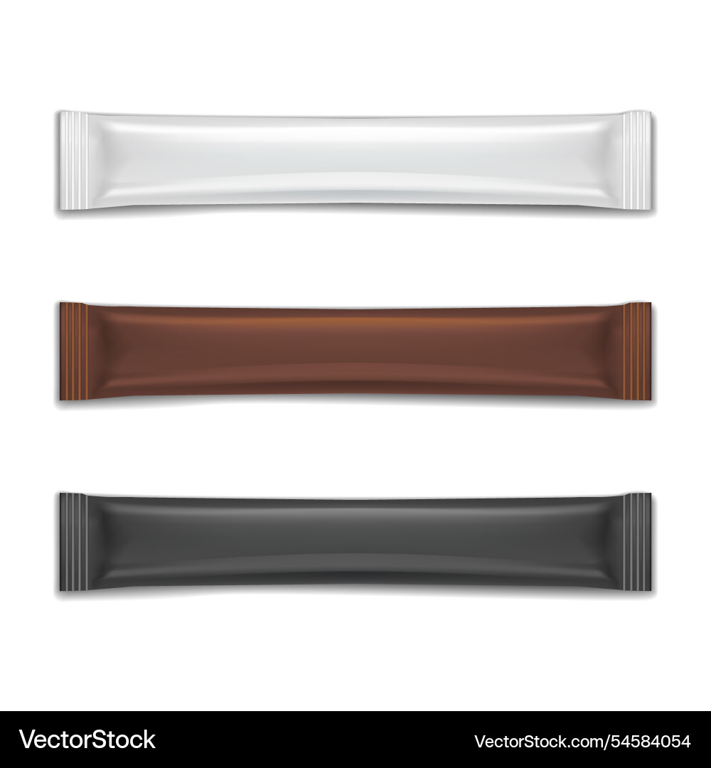 Realistic 3d detailed blank packing stick Vector Image