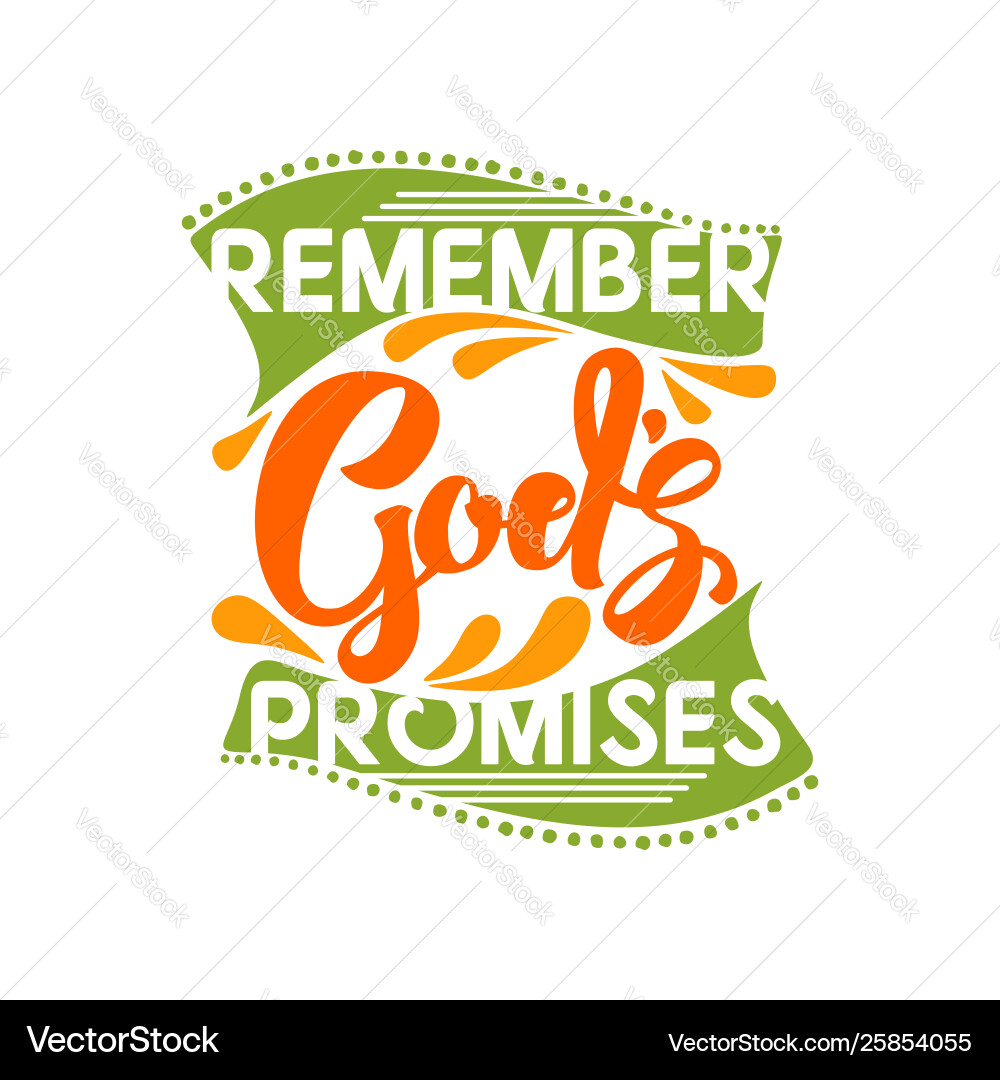 Christian typography lettering Royalty Free Vector Image