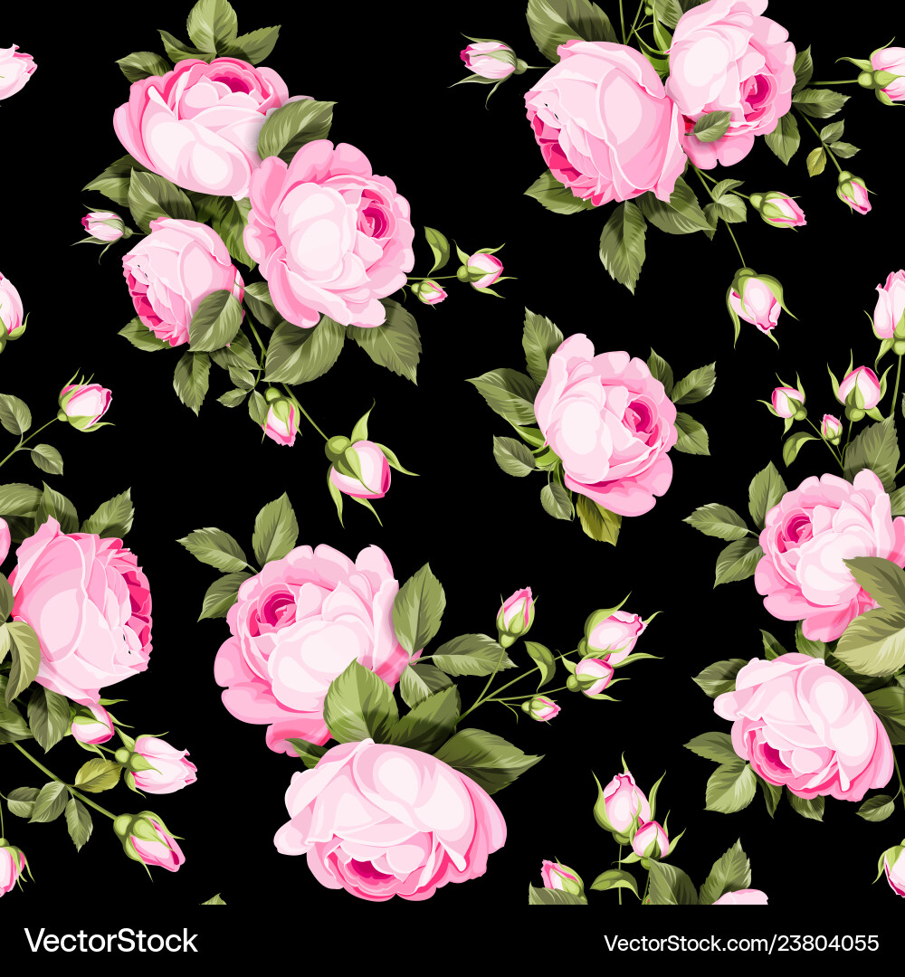Luxurious color roses Royalty Free Vector Image