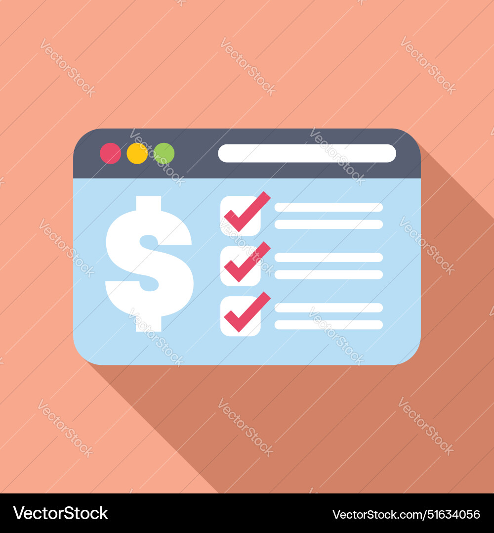 Online payment transaction processing system Vector Image