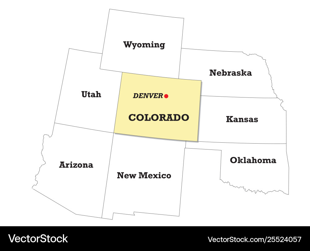 Colorado Map Of State Colorado: Facts, Map And State Symbols