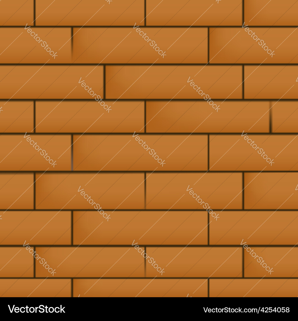 Wall with masonry Royalty Free Vector Image - VectorStock