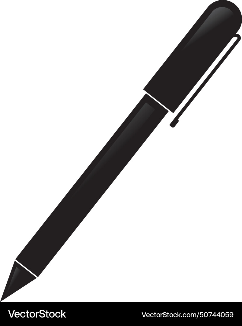 Ballpoint pen icon Royalty Free Vector Image - VectorStock